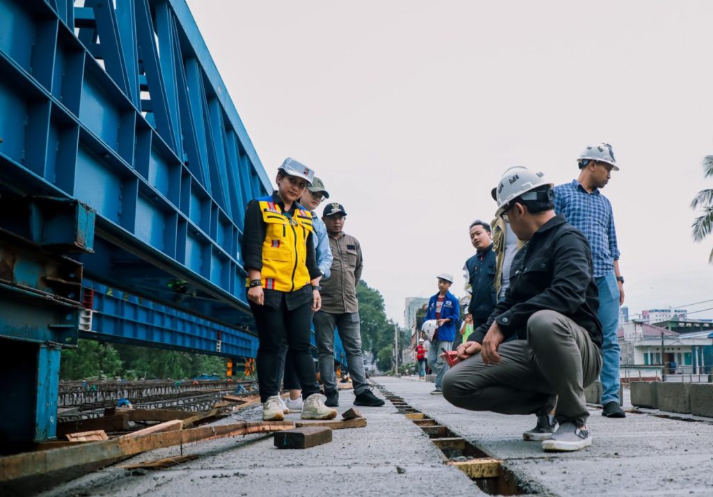 Progres Pembangunan Jembatan Otista Capai 87 Persen - Bogor Channel