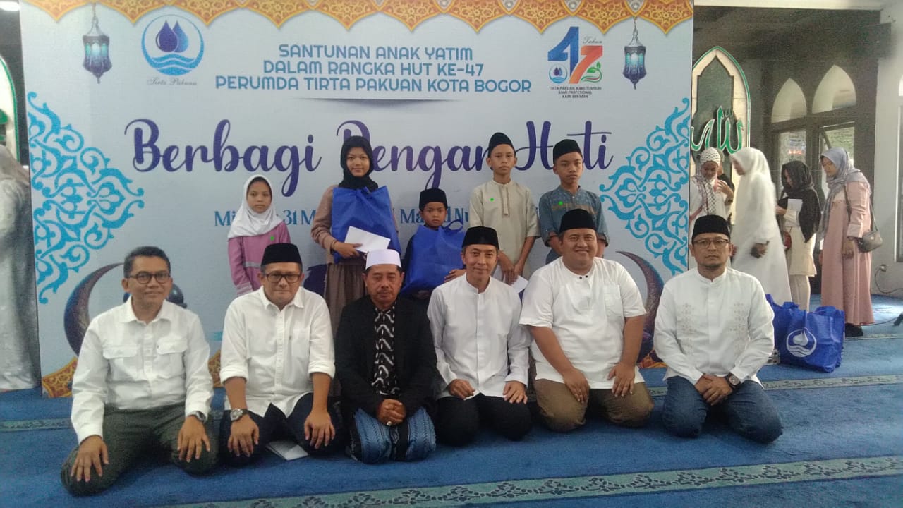 HUT 47 Tahun Perumda Tirta Pakuan Kota BogorÂ Berbagi Dengan Hati ...