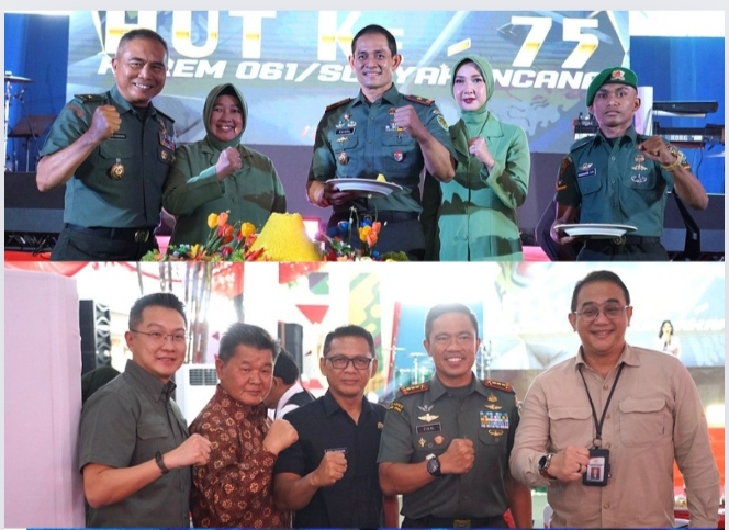 Syukuran Sederhana HUT Ke-75 Korem 061/Suryakancana - Bogor Channel