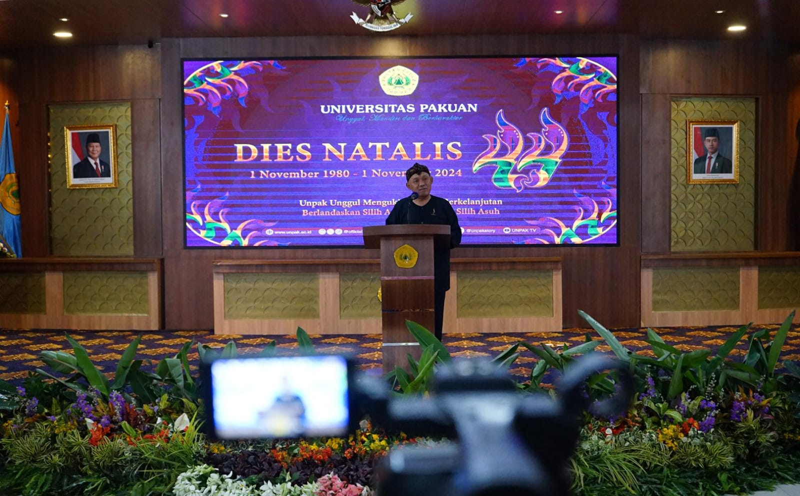 Dies Natalis Unpak Ke-44 dan Pengukuhan 3 Dosen Sebagai Guru Besar di Bidang Pendidikan - Bogor ...